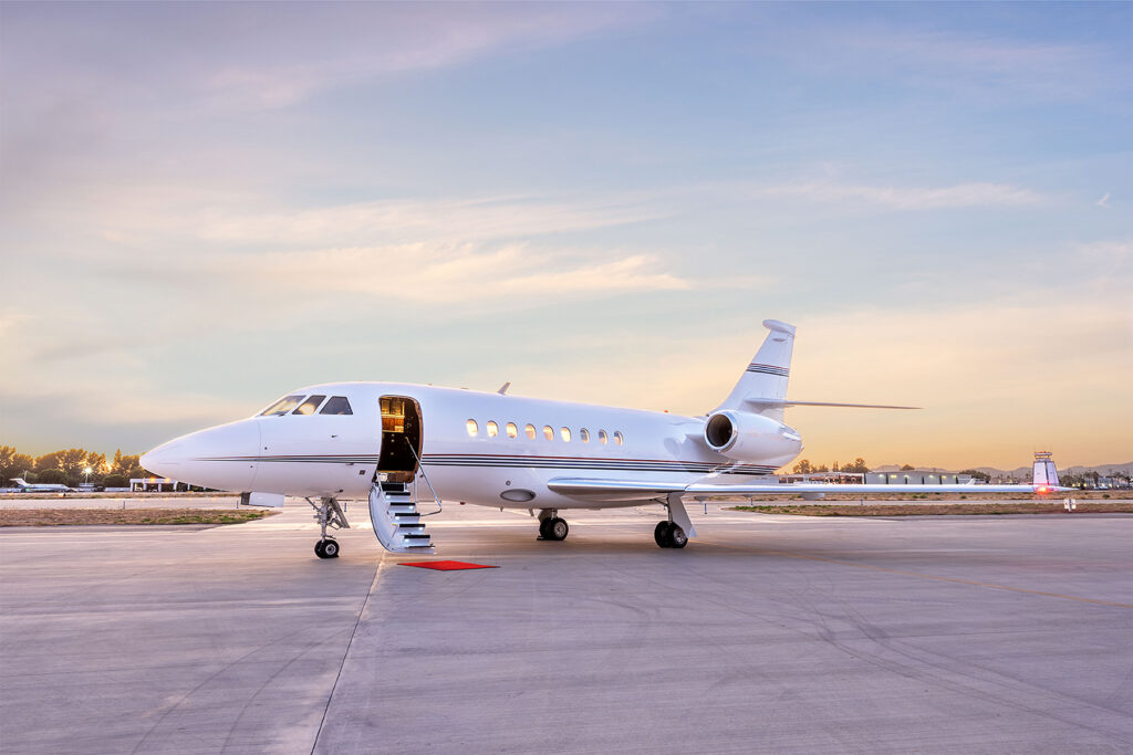 Falcon 2000 EX/LX - Foresee Aviation - Private Jet Hire